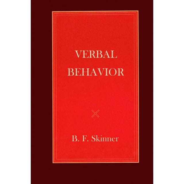 Verbal Behavior (Paperback) - Walmart.com