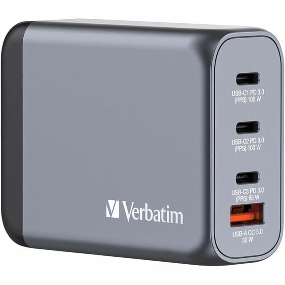 Verbatim 240W 4-Port GaN Wall Charger - Walmart.com