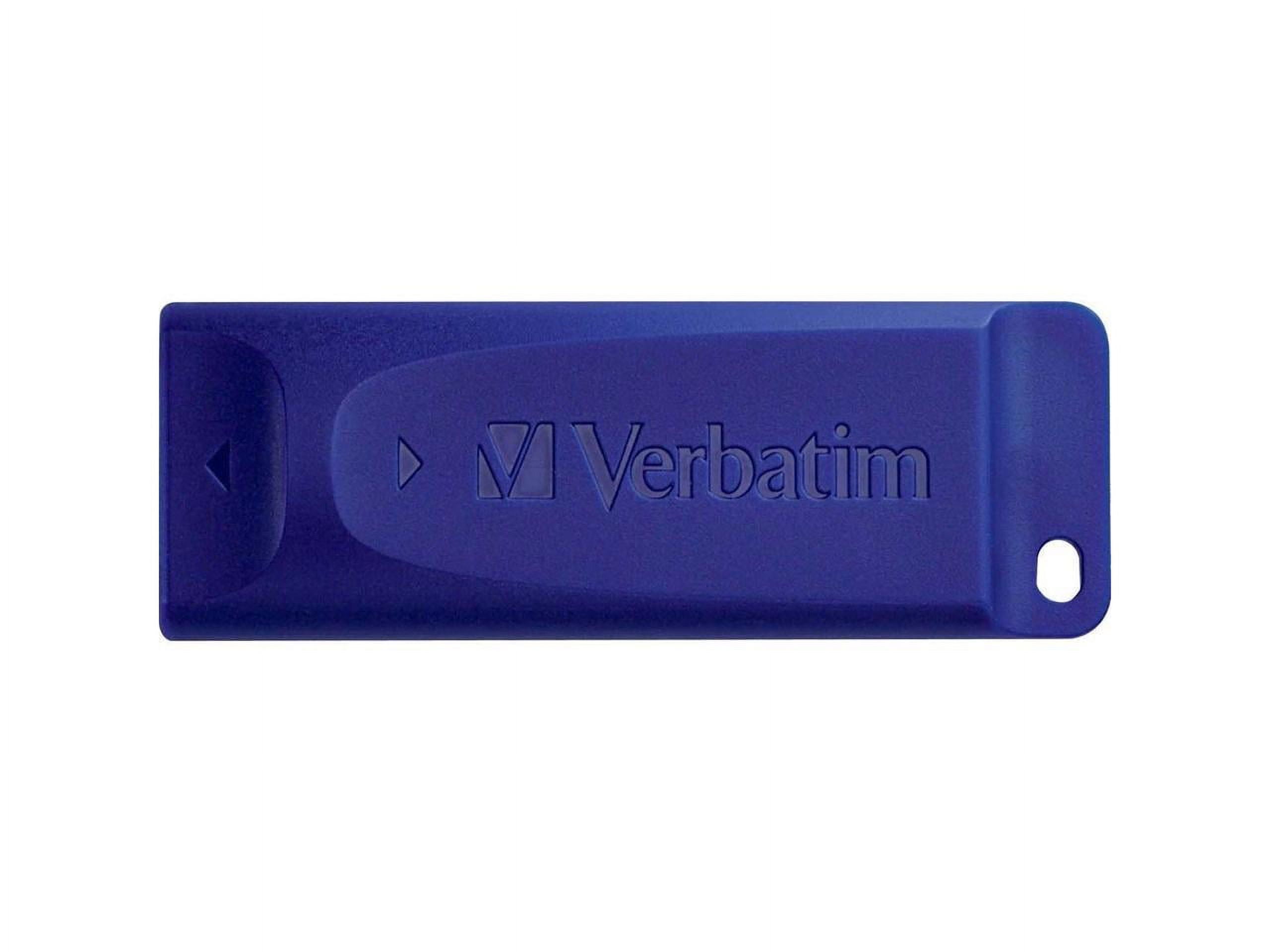 Verbatim 128GB USB Flash Drive - Blue - Walmart Business Supplies