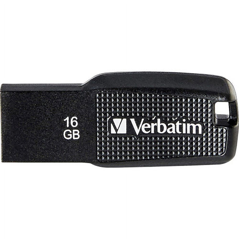 Verbatim 16GB Ergo USB Flash Drive - Black, Each - Walmart.com