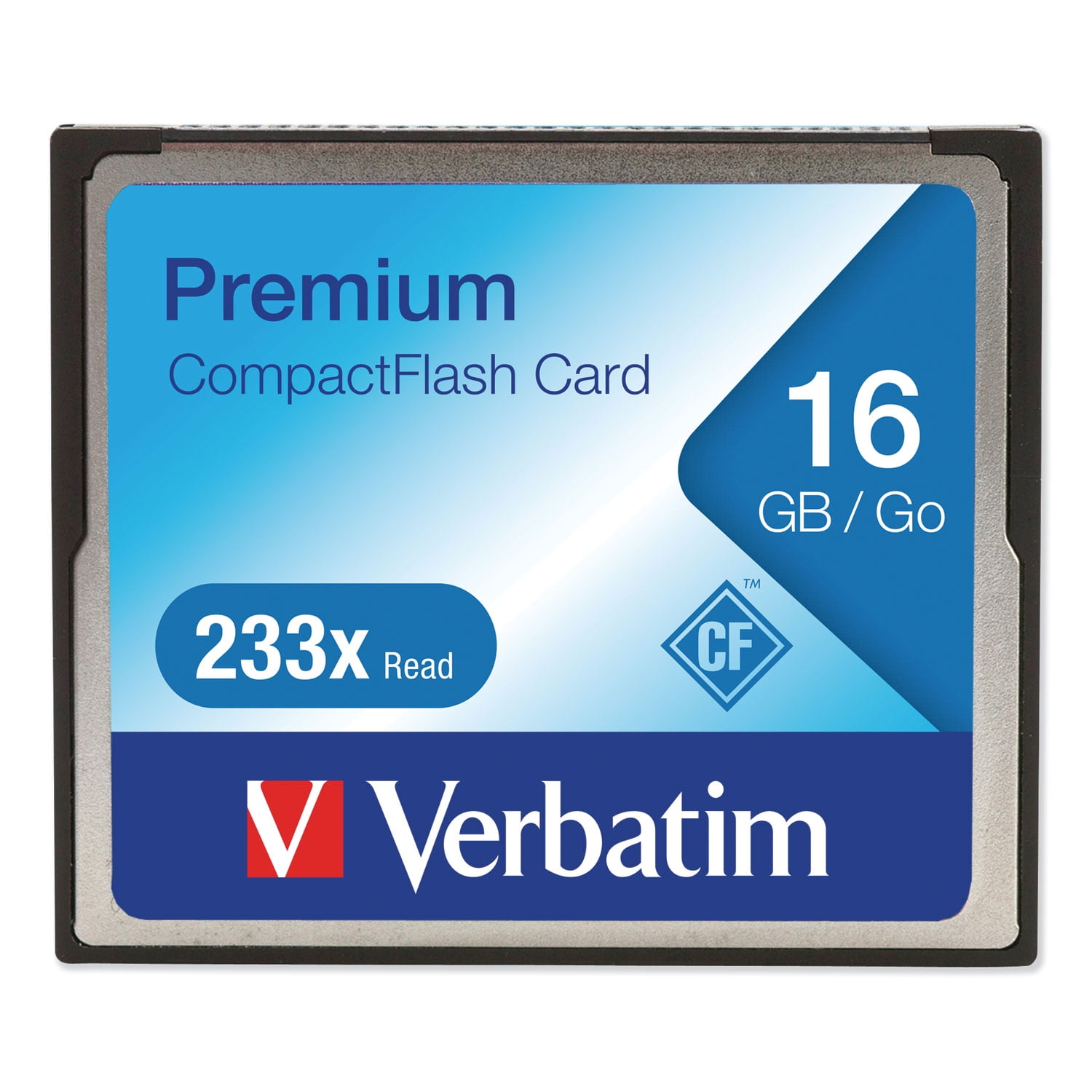 Verbatim 16gb 233x Premium Compactflash Memory Card - Walmart.com