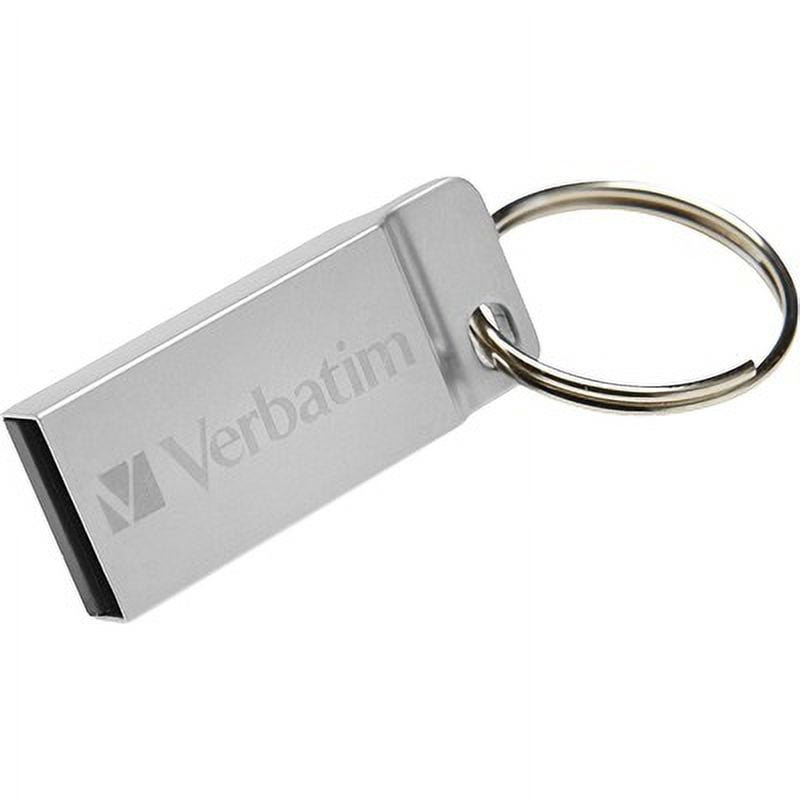 Verbatim-1PK Verbatim 64gb Metal Executive Usb Flash Drive - Silver ...