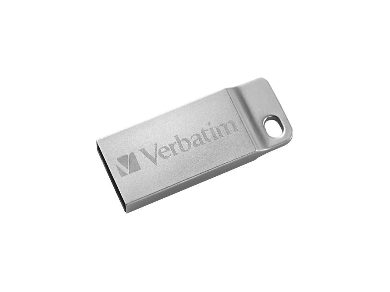 Verbatim 32GB Metal Executive USB Flash Drive - Silver 32 GBUSB 2.0 ...