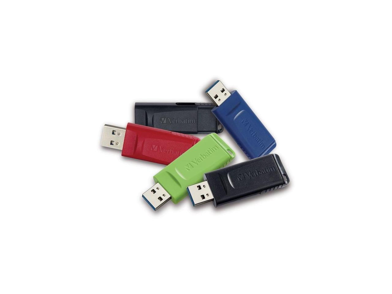 Verbatim 32GB Store 'n' Go USB Flash Drive 5pk Assorted 70897 - Walmart.com