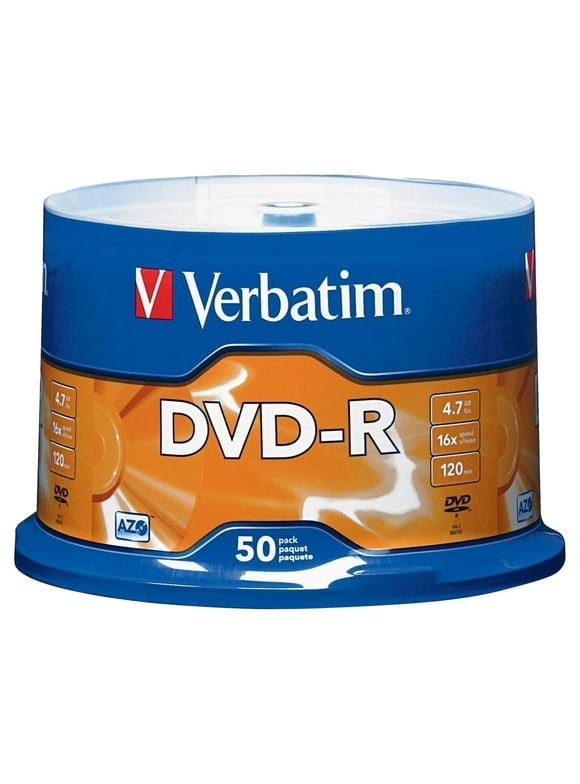Blank DVD-R Discs in Blank Media - Walmart.com