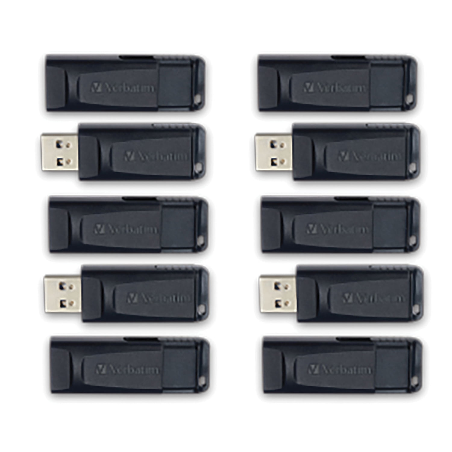 Verbatim Store 'n' Go 64GB USB Flash Drive, 10 (Quantity) - Walmart.com
