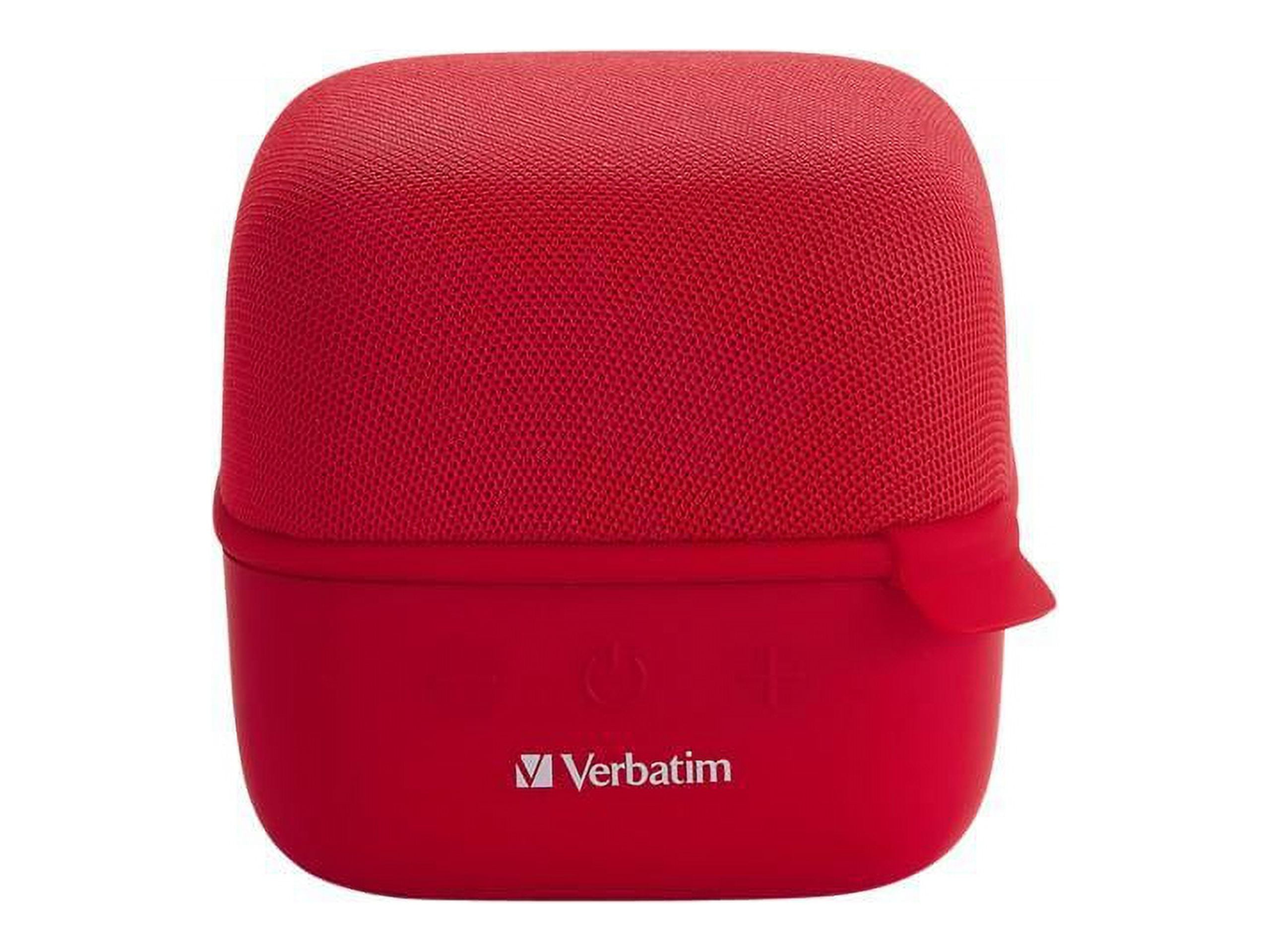 Verbatim 70225 Wireless Bluetooth Speaker System - Red - Walmart.com