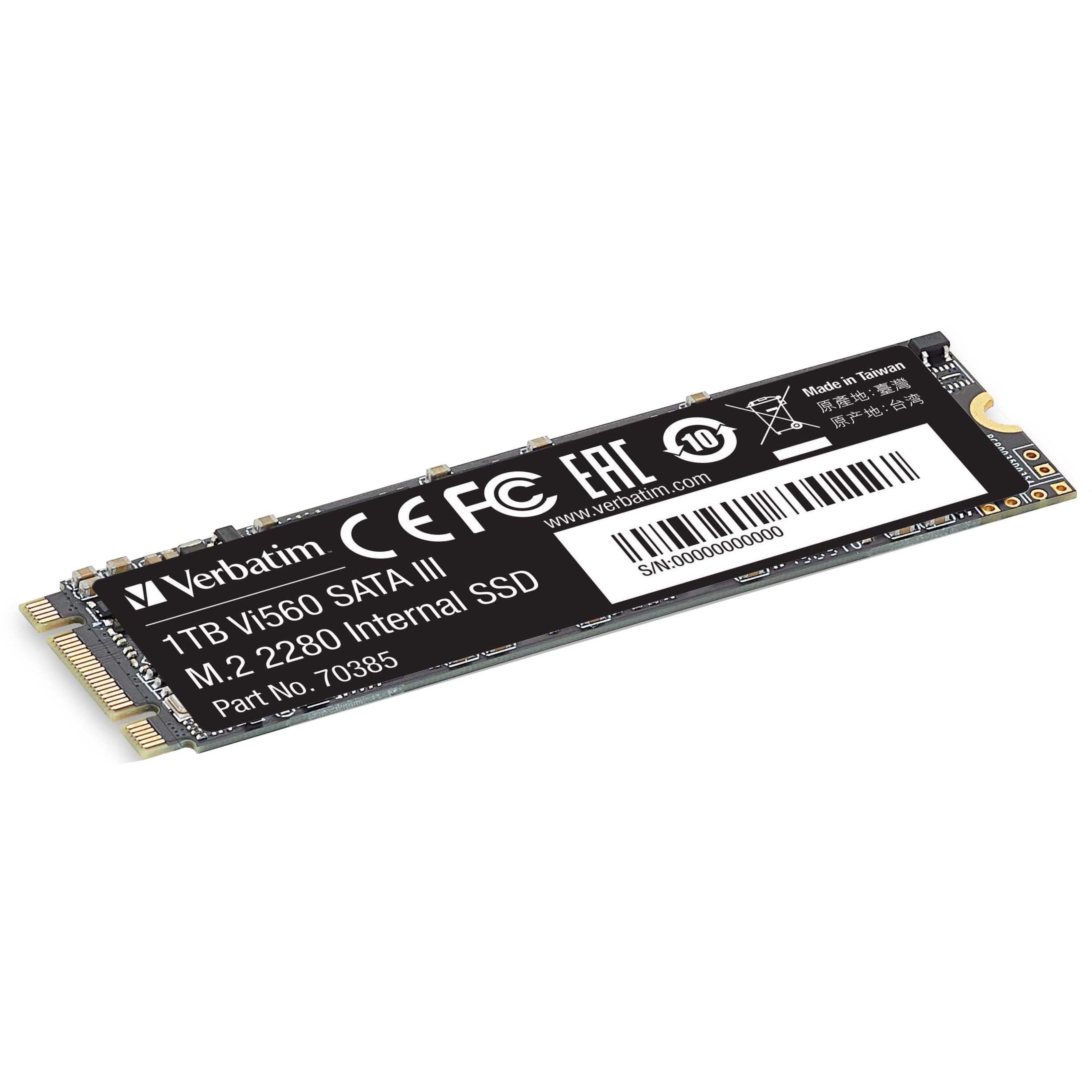 Verbatim 70385 1TB Vi560 SATA III M.2 2280 Internal SSD - Walmart.com