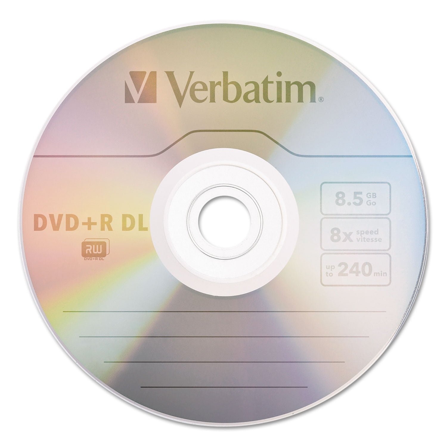 Verbatim 8.5 GB 8X DVD+R DL 30 Packs Disc - Model 96542 - Walmart.com