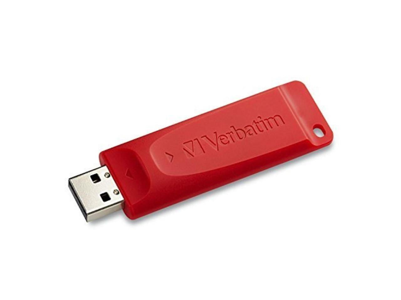 Verbatim Store 'n' Go 128GB USB Flash Drive - Red - Walmart.com