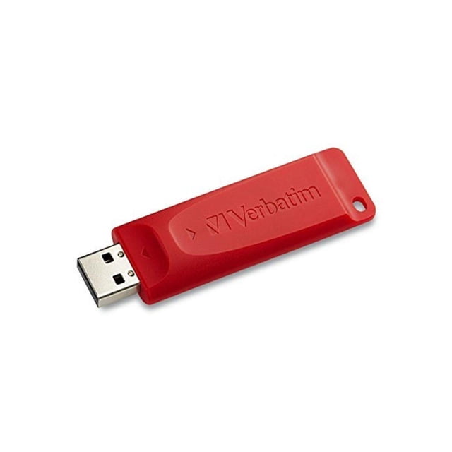 Verbatim Store 'n' Go 128GB USB Flash Drive - Red - Walmart.com