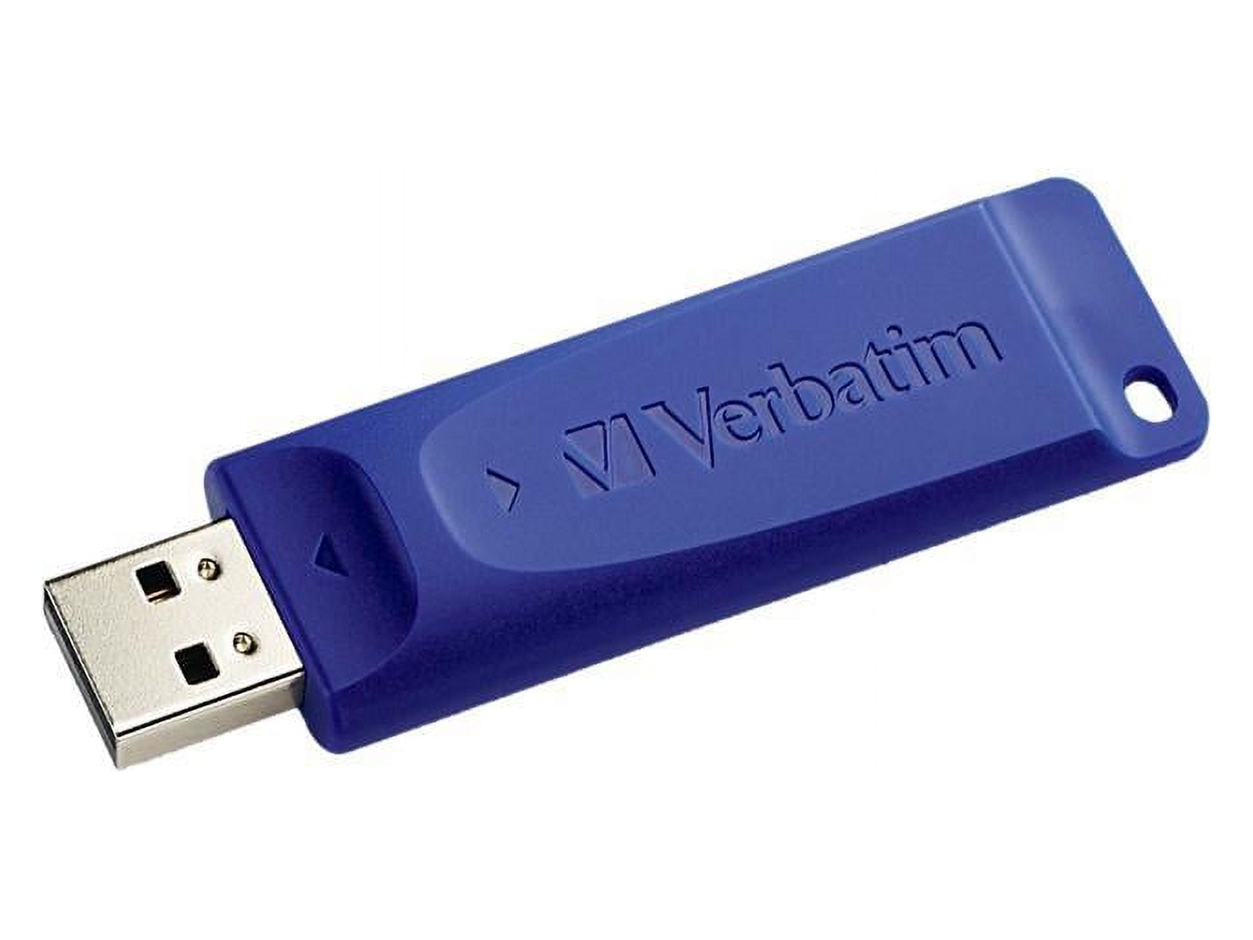 Verbatim 98658 64gb Classic USB 2.0 Flash Drive - Blue - Walmart.com
