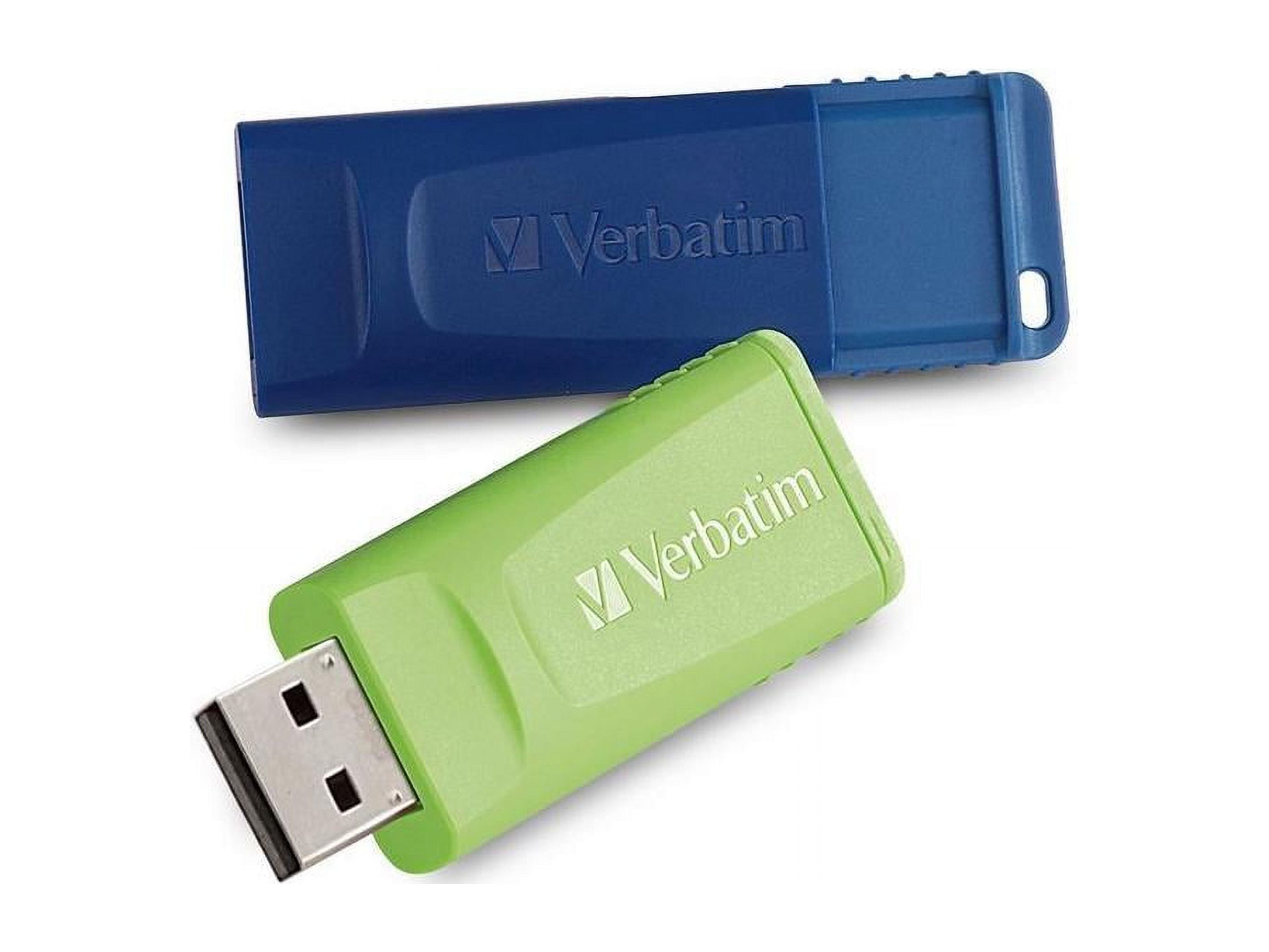 Verbatim 64GB Store 'n' Go USB Flash Drive - PC / Mac Compatible - 2pk ...