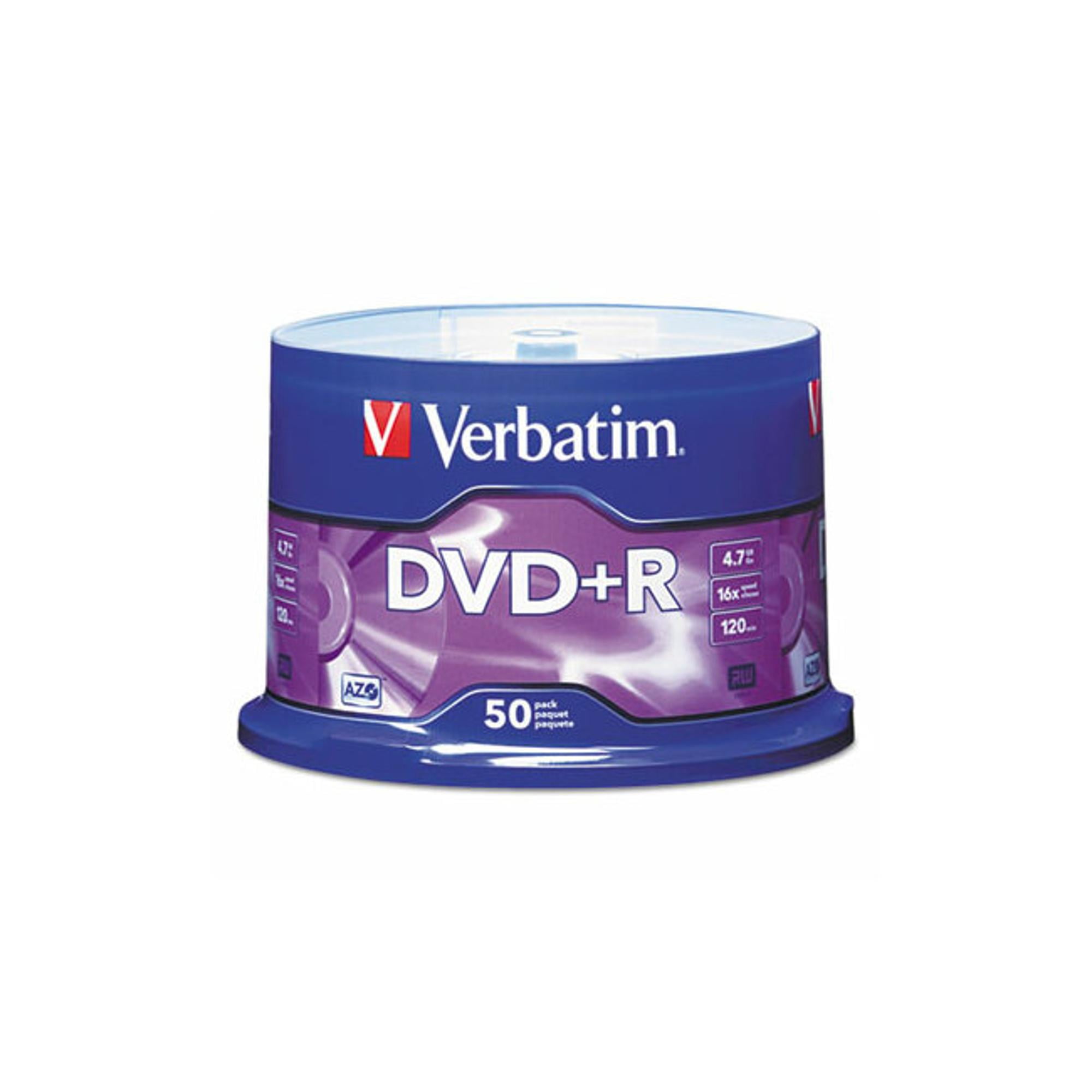 50-Pack of Verbatim Purple DVD-R Discs, 4.7GB, 16x Nepal | Ubuy