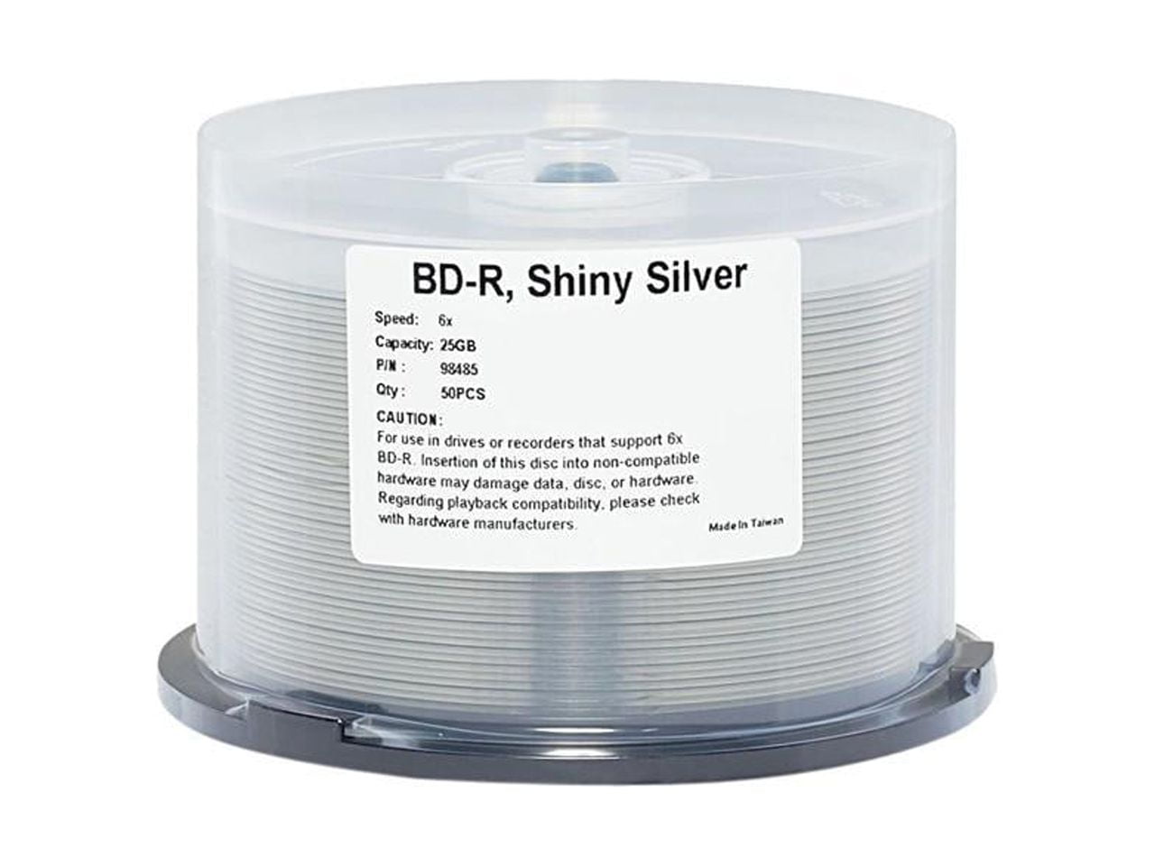 Verbatim Blu-ray Recordable Media - BD-R - 6x - 25 GB - 50 Pack Spindle ...