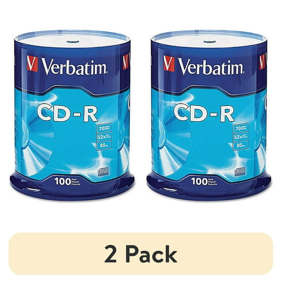 Blank CD-R Discs in Blank Media - Walmart.com