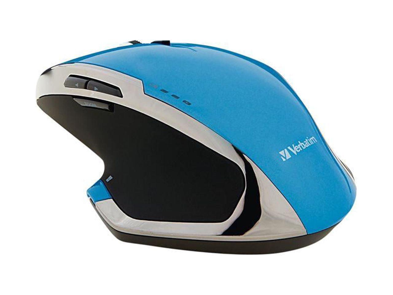 Verbatim 99019 Cordless Deluxe Blue-LED Computer Mouse, 8 Buttons, 2.4 ...