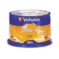 Verbatim DVD-R Recordable Disc, 4.7 GB, 16x, Spindle, Silver, 50/Pack ...