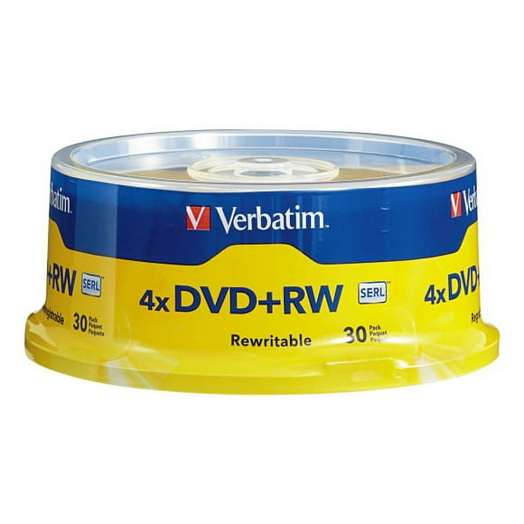 Blank DVD+RW Discs in Blank Media - Walmart.com