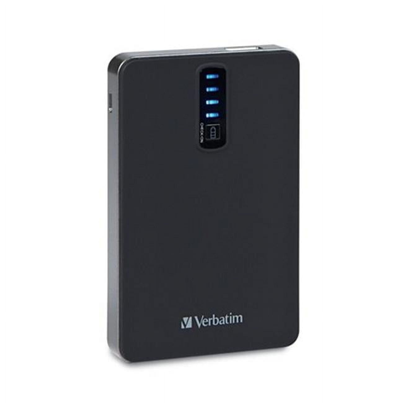 Verbatim Dual USB Power Pack - External battery pack - Li-Ion - 5200 ...