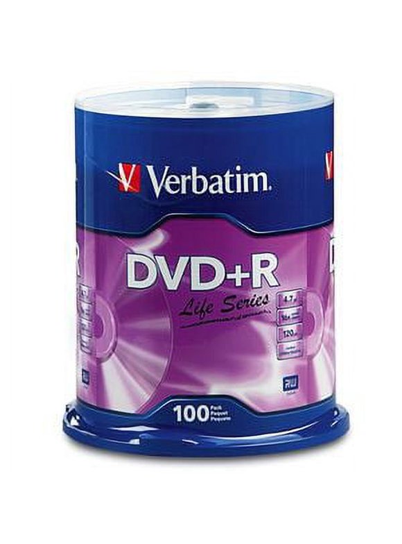Blank DVD+R Discs in Blank Media - Walmart.com