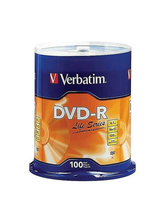 Blank DVD-R Discs in Blank Media - Walmart.com