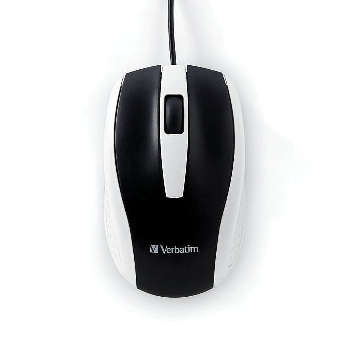 Verbatim Corded Notebook Optical Mouse, White - Walmart.com