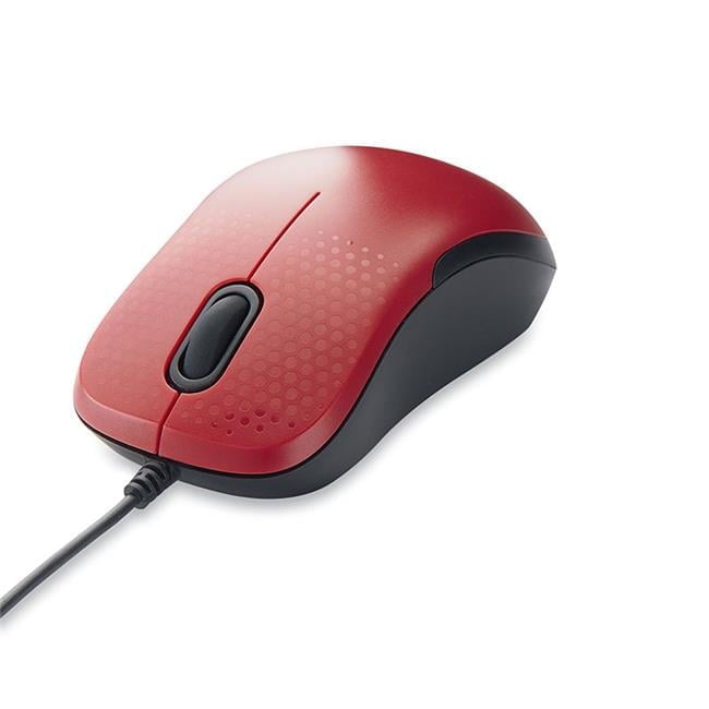 Verbatim 70758 Silent Wired Optical Mouse USB-C, Red - Walmart.com