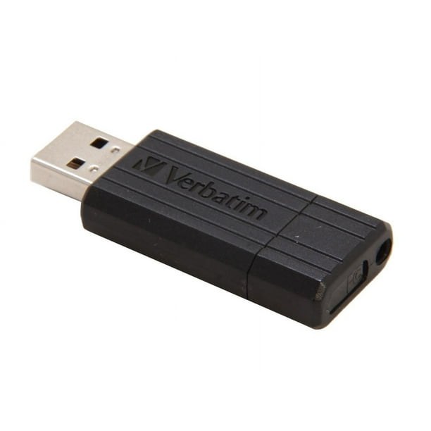 Verbatim PinStripe USB Drive 16 GB - USB 2.0 - Black - Lifetime ...
