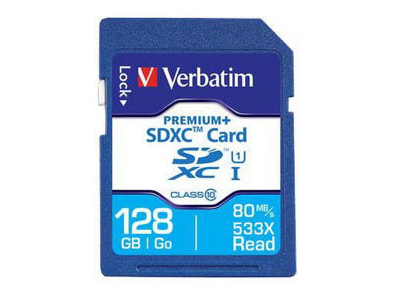 Verbatim 128 Gb Secure Digital Extended Capacity [sdxc] - Class 10/uhs ...