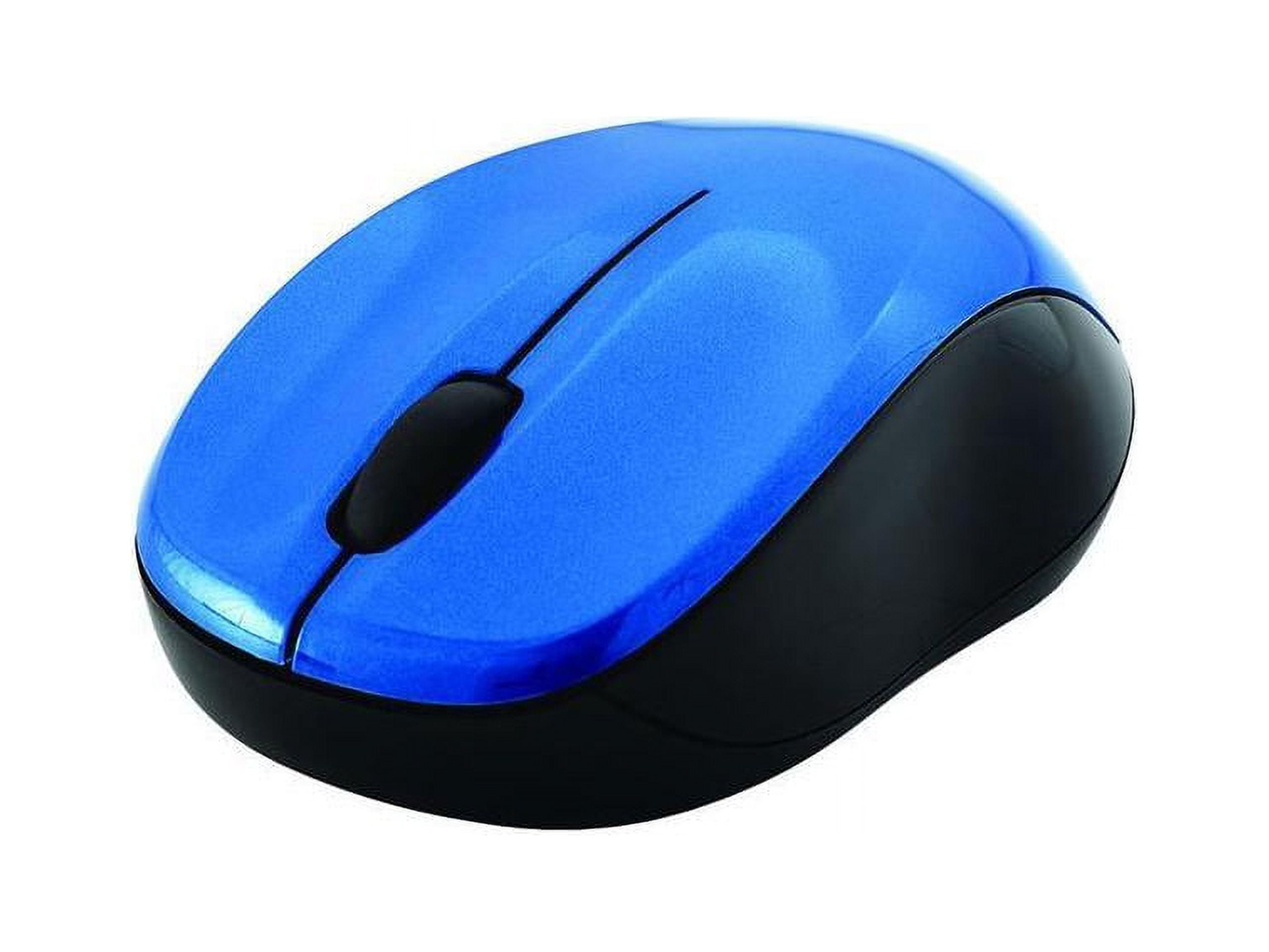 Verbatim Silent Wireless Blue LED Mouse - Blue Blue LED - Wireless ...