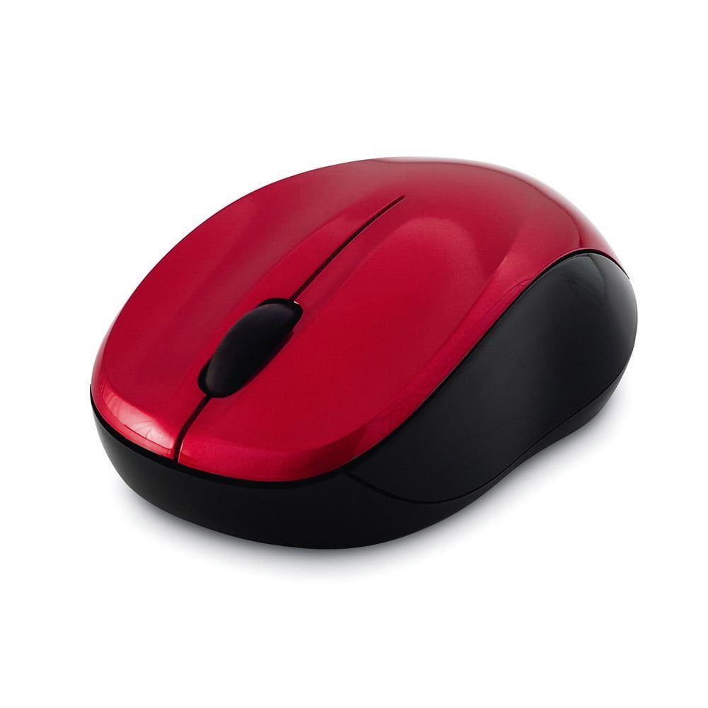 Verbatim Silent Wireless Blue LED Mouse, Red - Walmart.com