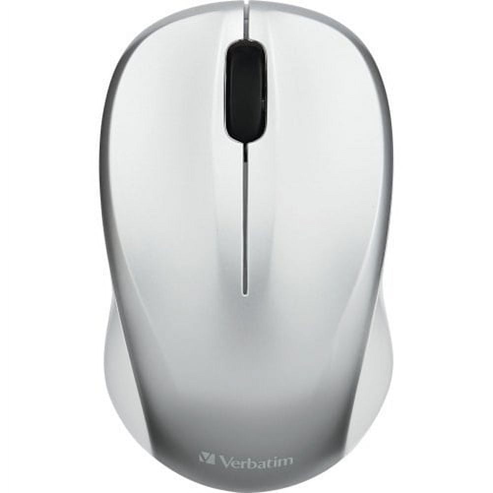 Verbatim Silent Wireless Blue LED Mouse, Silver - Walmart.com