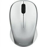 Verbatim Silent Wireless Blue LED Mouse, Silver - Walmart.com