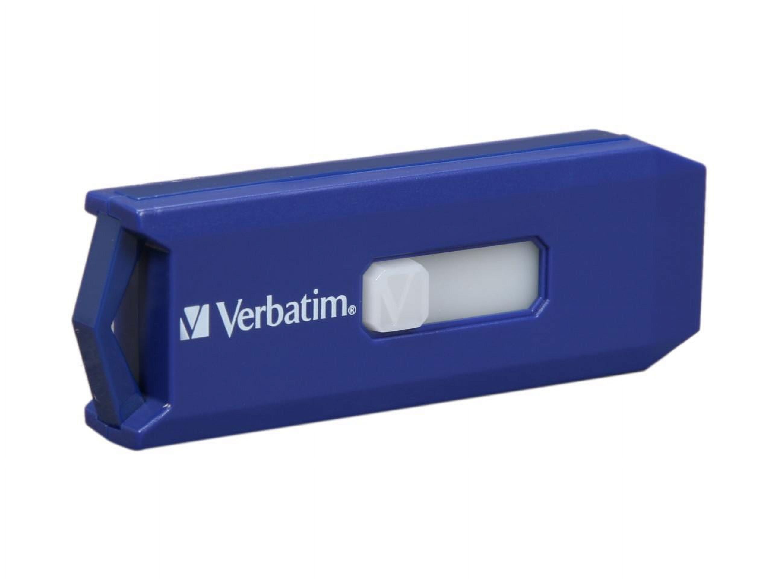 Verbatim Retractable USB 2.0 Flash Drive, 8GB, Blue - Walmart.com