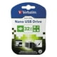 Verbatim Store 'n' Stay Nano USB Flash Drive, 32 GB, Black -VER98130 ...