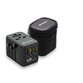 Verbatim UTA-05 Gan III Universal Travel Adapter 65W – USB-C, USB-A ...