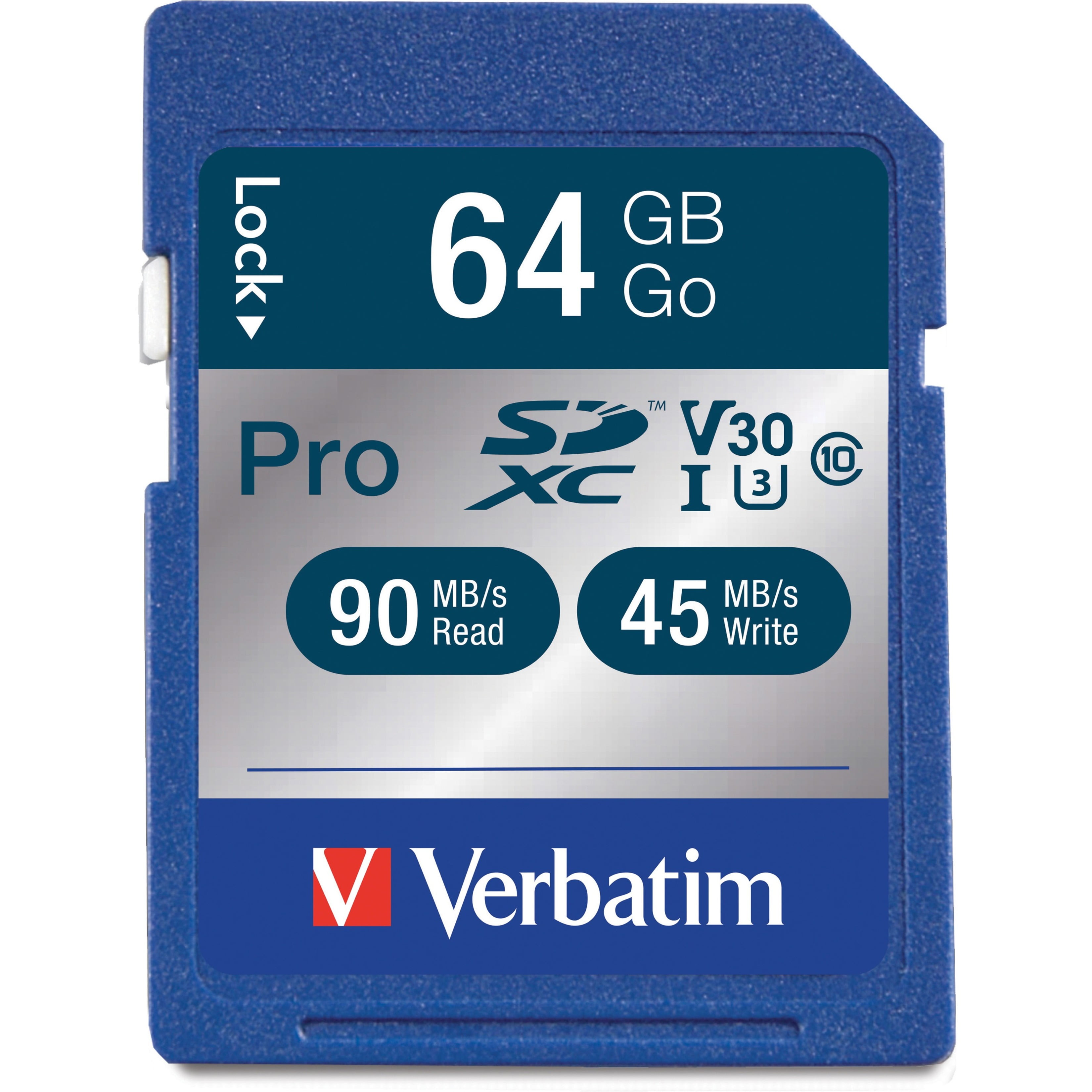 Verbatim, VER98670, Pro 600X SDHC Memory Card, 1 - Walmart.com