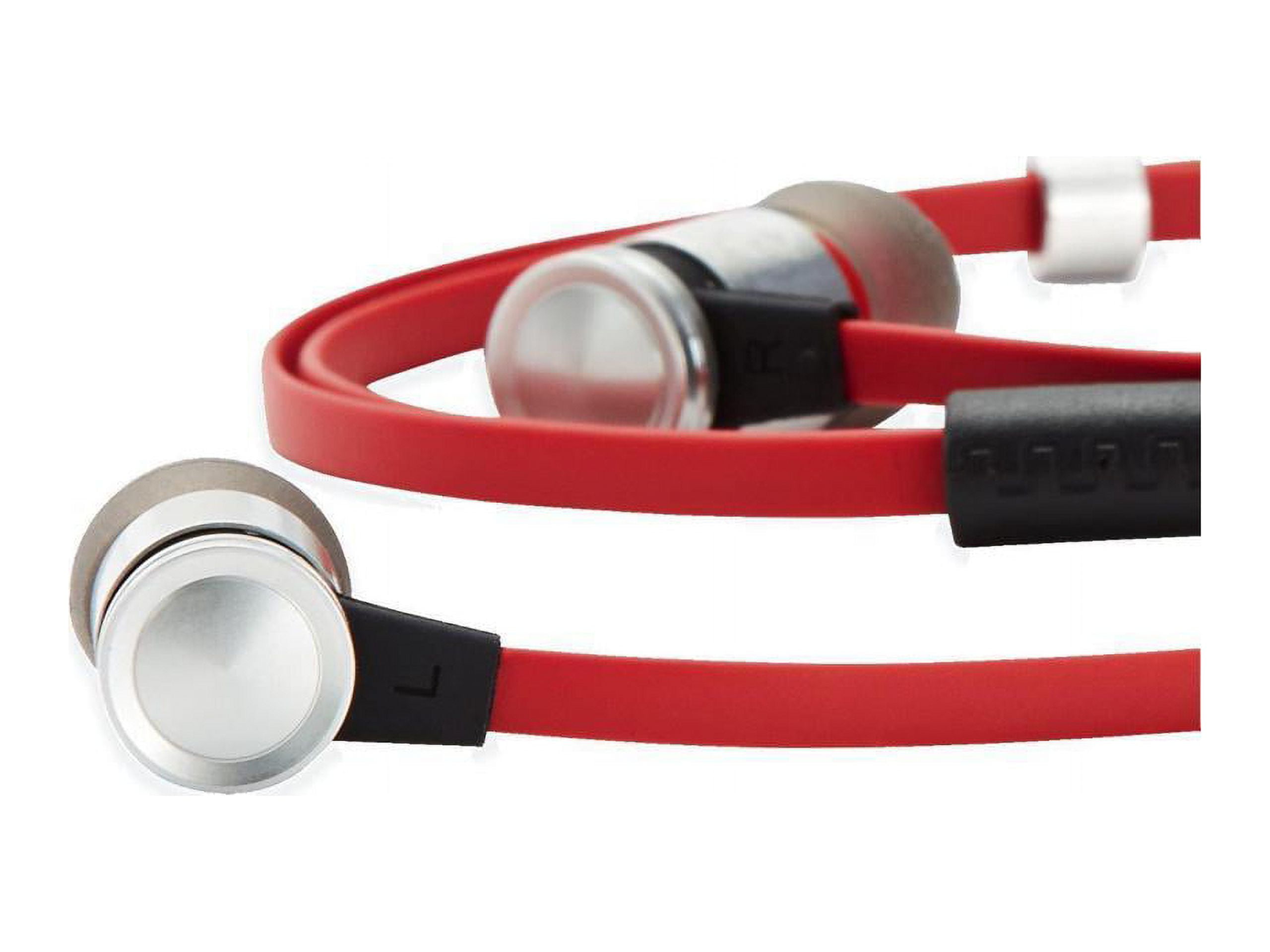 Verbatim, VER99210, Listen / Talk Earphones, 1, Red,Silver - Walmart.com