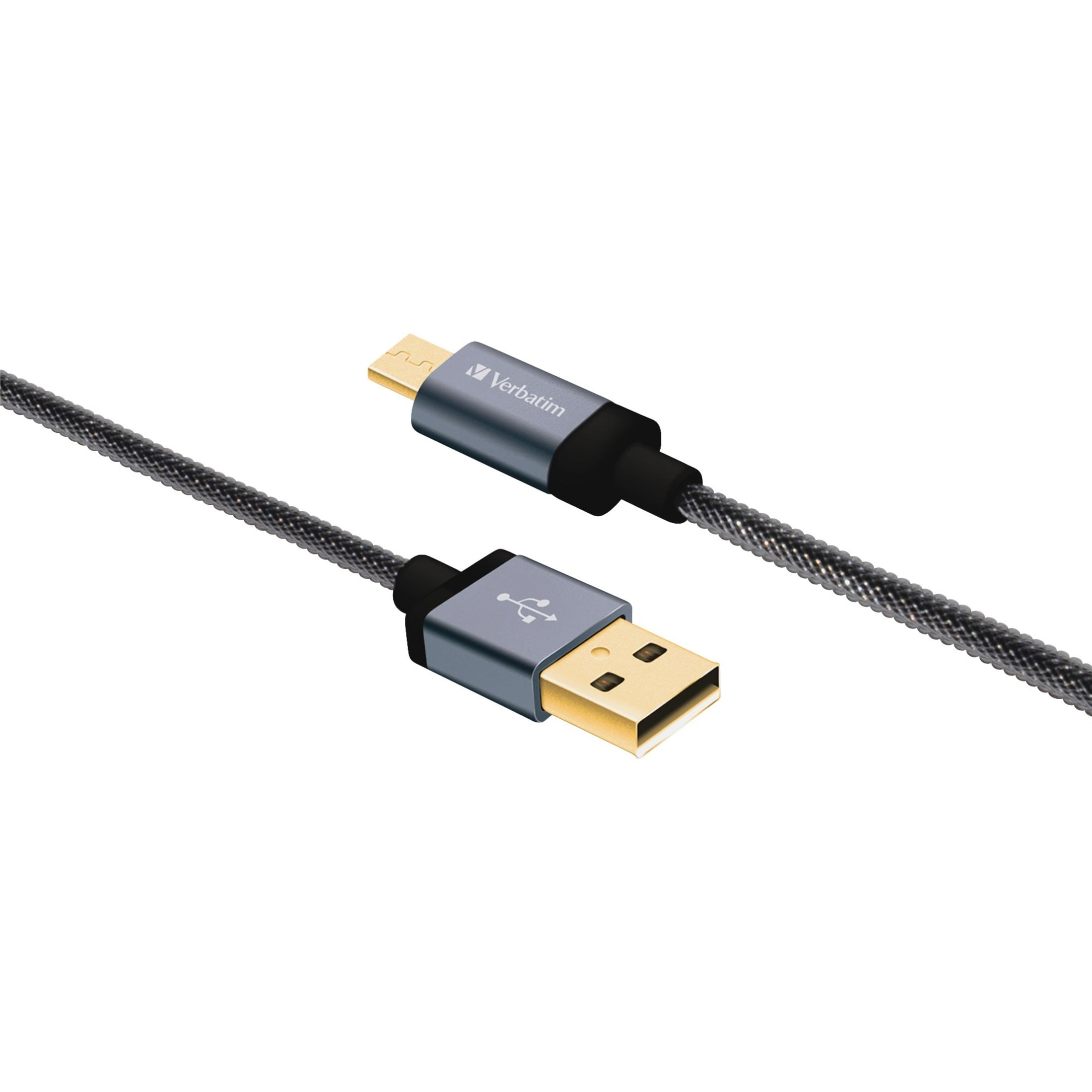 Verbatim, VER99219, Sync/Charge Micro-USB Data Transfer Cable, 1 Each ...