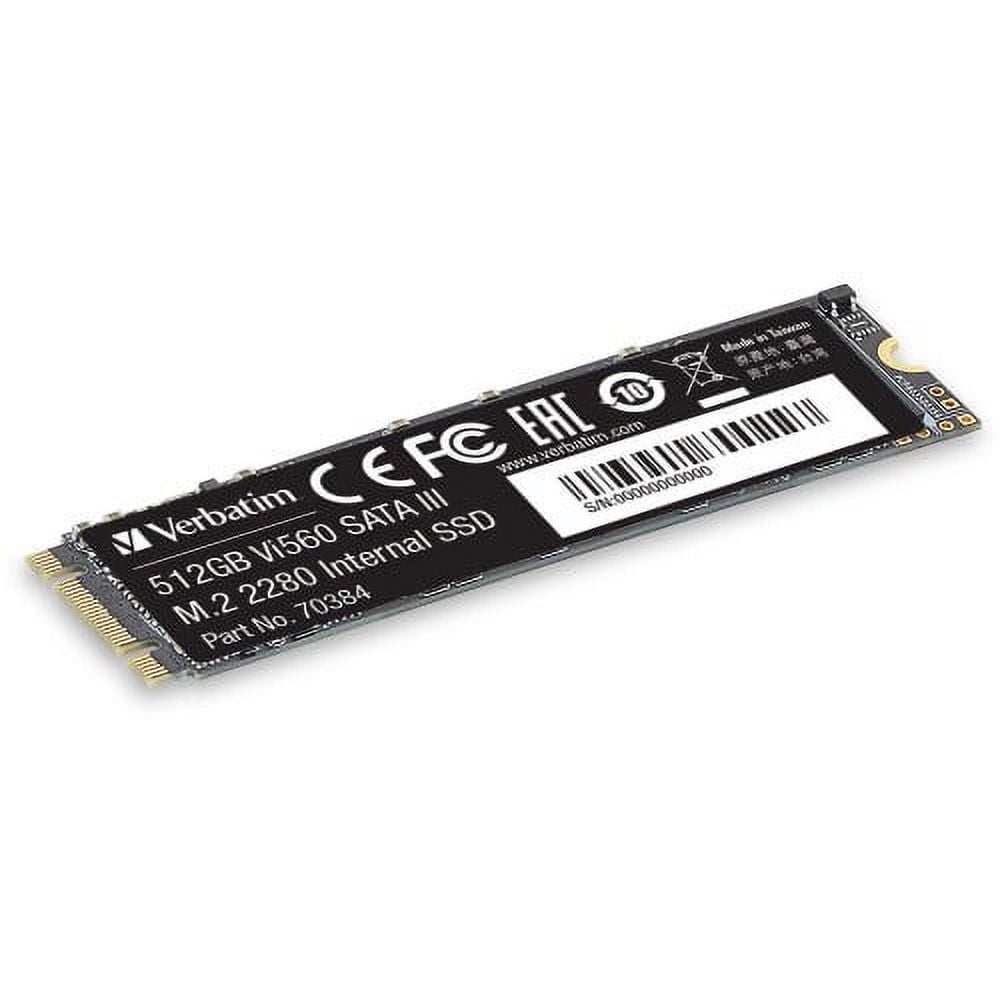 Verbatim Vi560 512 GB Solid State Drive - M.2 2280 Internal - SATA ...
