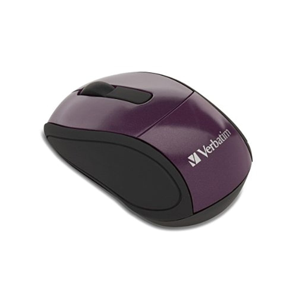 Verbatim Wireless Mini Nano Travel Mouse, Purple 97473 - Walmart.com