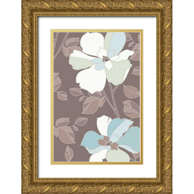 Verbeek-Van Den Broek 11x14 Gold Ornate Wood Framed with Double Matting ...