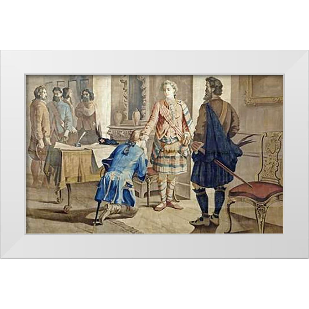 Verbeocken, H. 14x10 White Modern Wood Framed Museum Art Print Titled ...