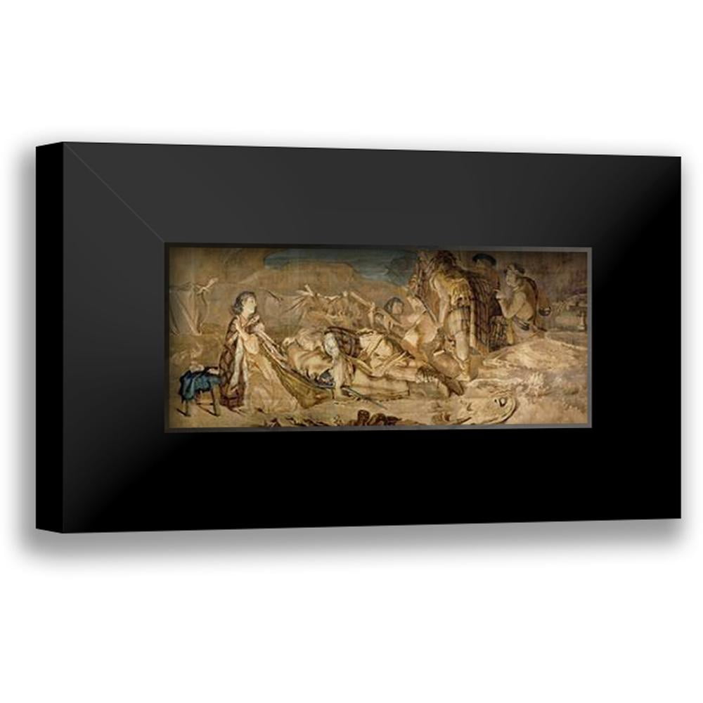 Verbeocken, H. 14x8 Black Modern Framed Museum Art Print Titled ...