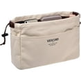 Vercord Canvas Handbag Organizers, Sturdy Purse Insert Organizer Bag in ...