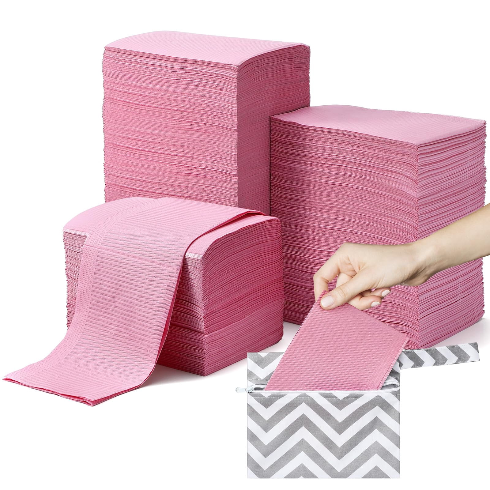 Vercraft 500 Pcs 18'' OIF8 x 13'' Disposable Changing with Baby Diaper ...