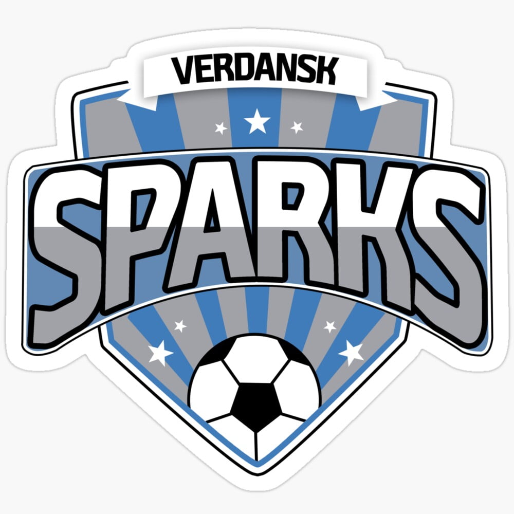 Verdansk Sparks Badge Sticker Phone Decal Water Bottle Stickers Car ...