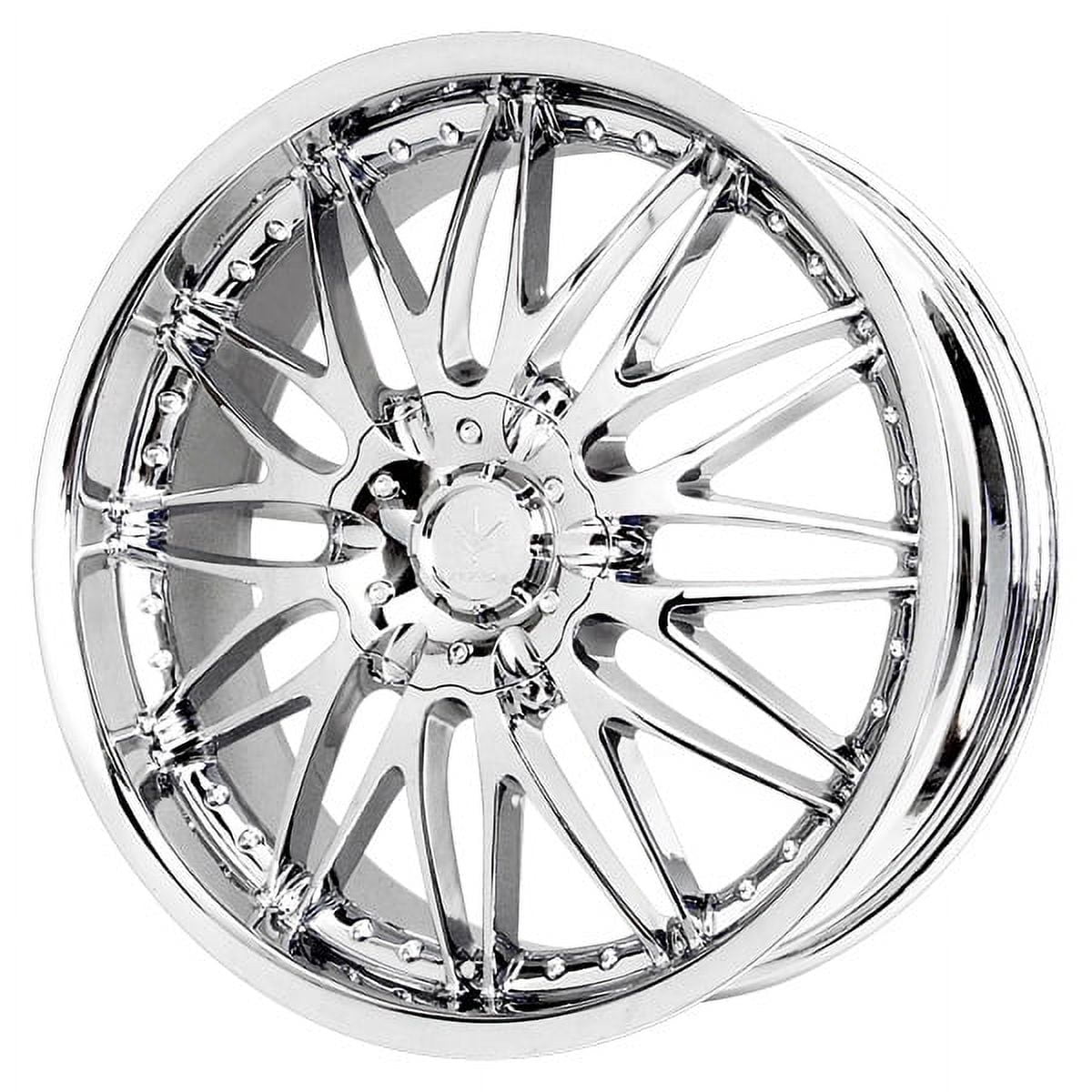 Verde V41 Regency 17X7.5 5x114.3/5x108 +40mm Chrome Wheel Rim - Walmart.com