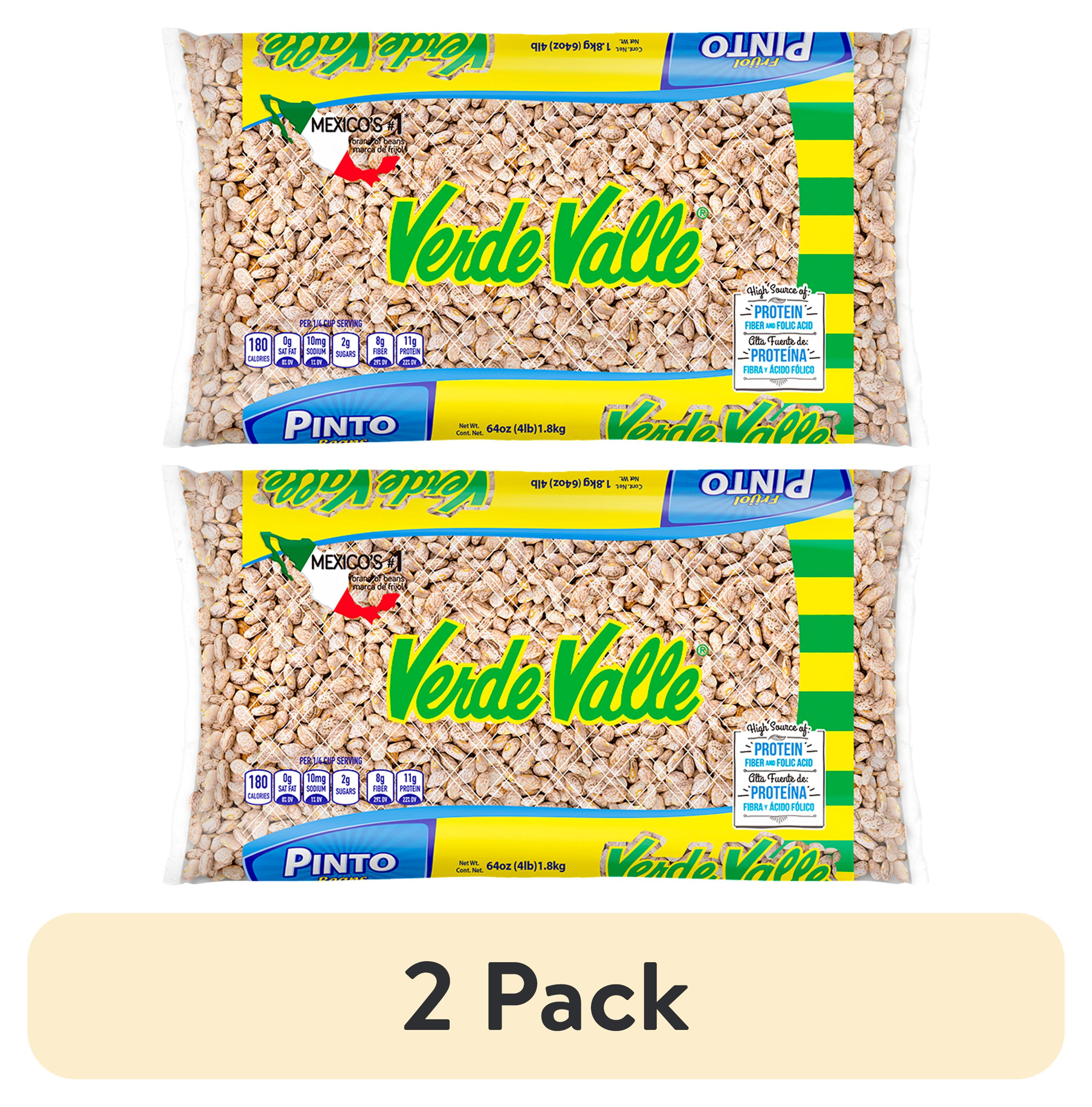(2 pack) Verde Valle Pinto Beans 4Lb - Walmart.com
